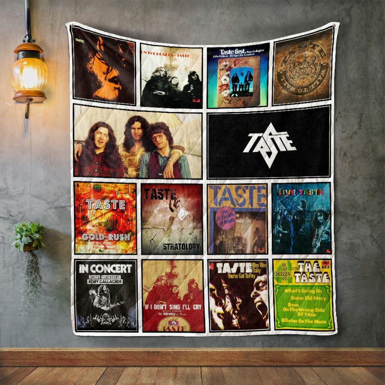 Taste Album Covers Quilt Blanket - Dreamrooma