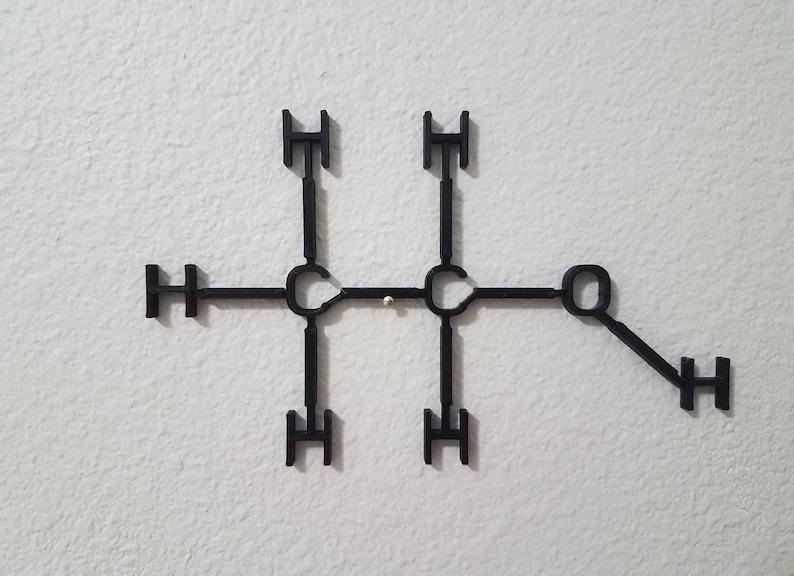 Alcohol Molecule Science Art Chemistry Art Custom Metal Wall Art ...
